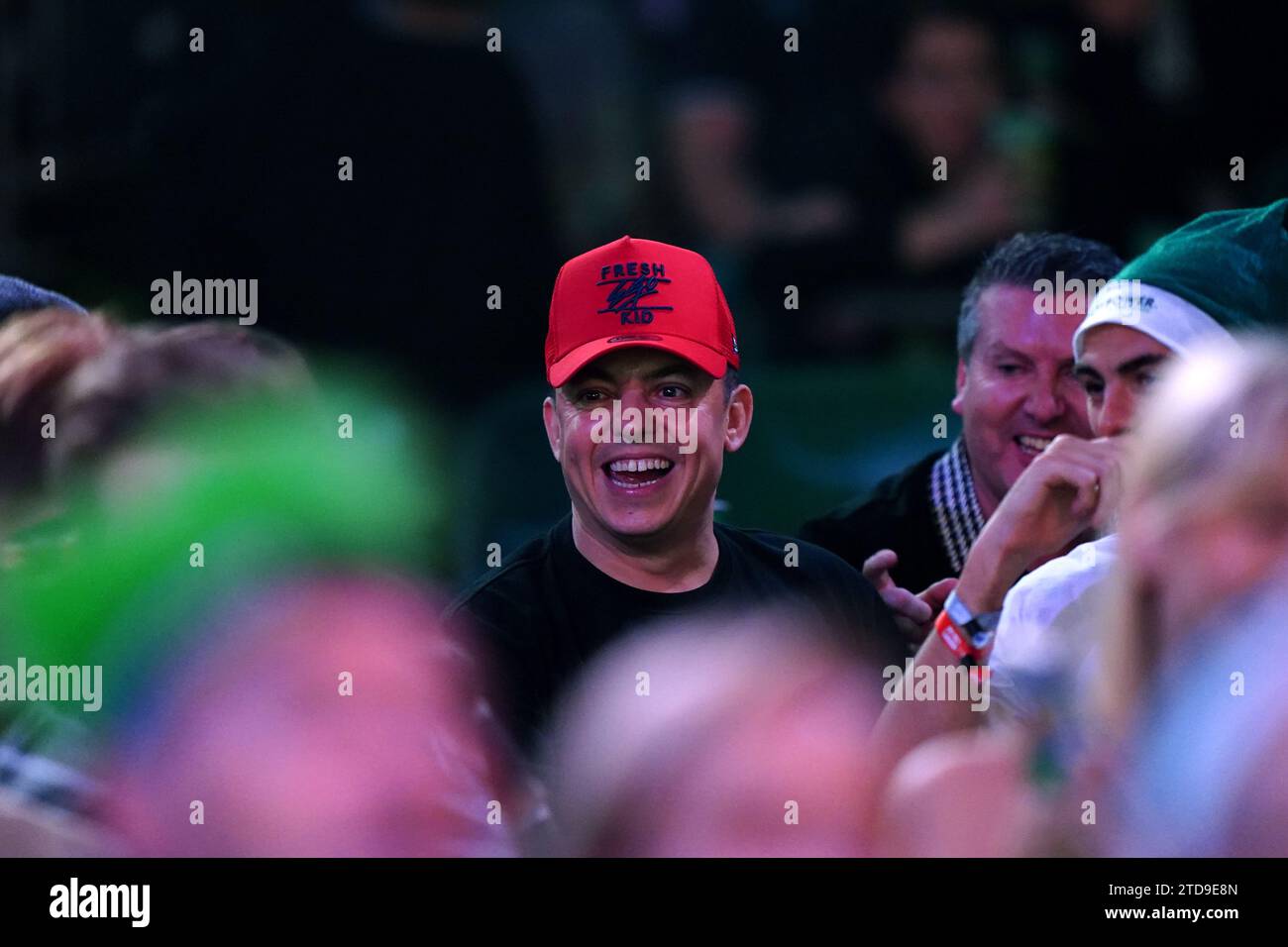 Marc White, Manager der Dorking Wanderers, ist am dritten Tag der Paddy ...