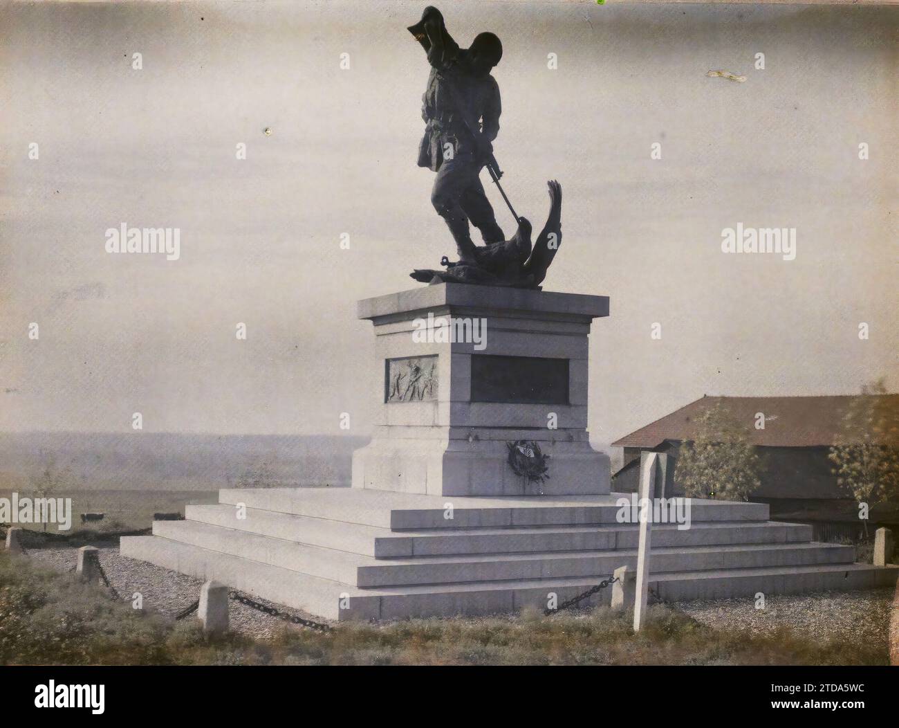 Mont-Saint-Quentin, Frankreich, Tier, Kunst, Erster Weltkrieg ...