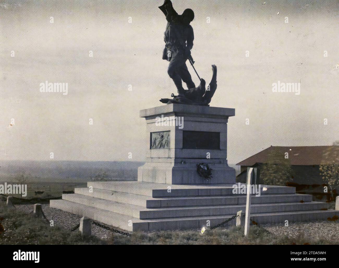 Mont-Saint-Quentin, Frankreich, Tier, Kunst, Erster Weltkrieg ...