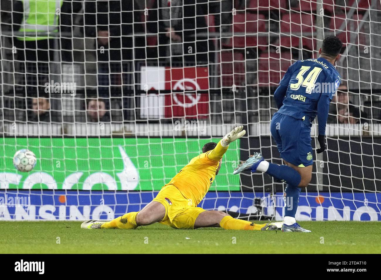 ALKMAAR - Ismael Saibari vom PSV Eindhoven erzielte beim ...