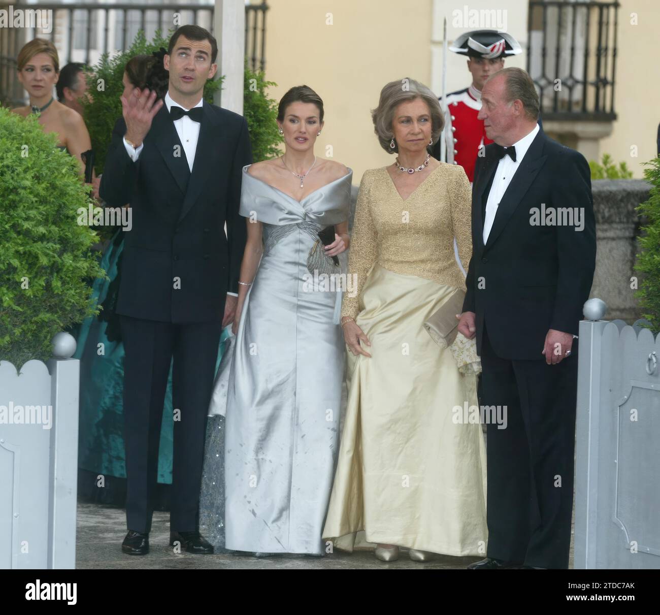 Madrid 05-21-2004 Offizieller Empfang im Palacio del Pardo anlässlich ...