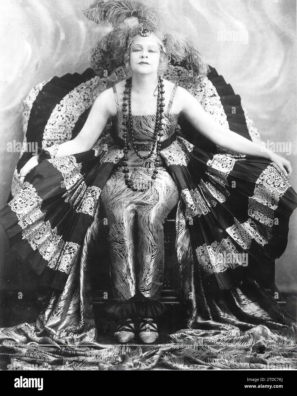 01/31/1921. Das Theater in Deutschland. Die bekannte Künstlerin Tilla ...