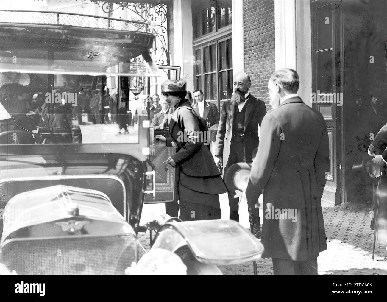 04/30/1914. Die Kinder Don Alfonso und Doña Beatriz, die aus Rumänien ...