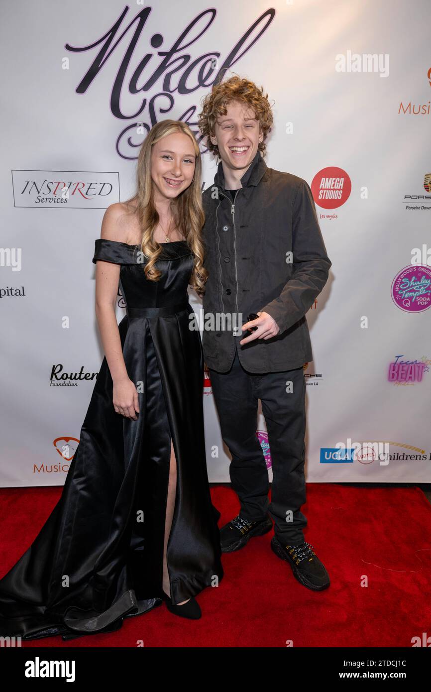 Los Angeles, USA. Dezember 2023. Schauspielerin Nikol Strong ...