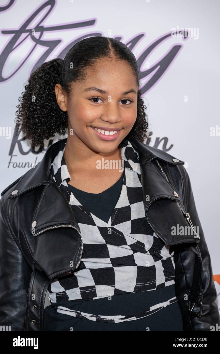 Los Angeles, USA. Dezember 2023. Sängerin Aviana Byrd besucht Toys ...