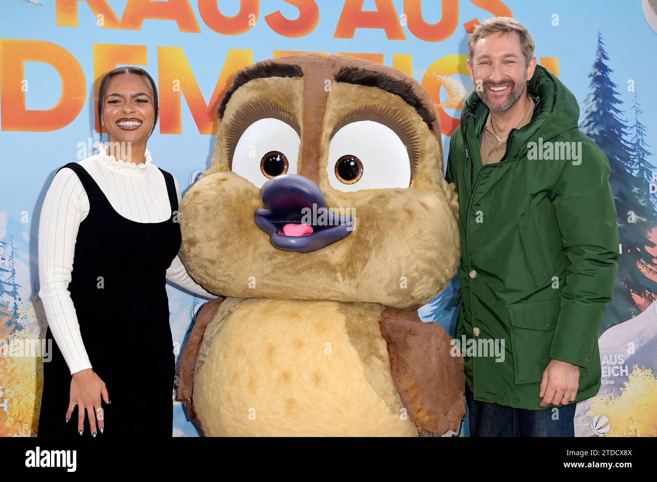 Aminata Belli und Daniel Boschmann bei der Premiere des Animationsfilms ...