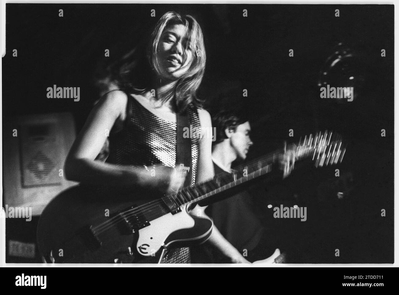 MIKI BERENYI, LUSH, 1996: Miki Berenyi von der britischen Band Lush ...