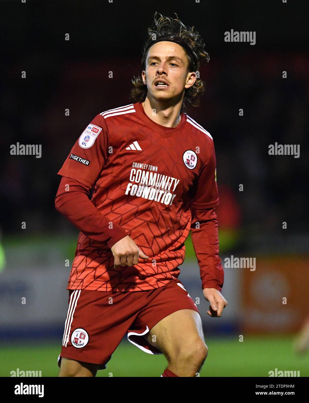 Danilo Orsi aus Crawley während des Sky Bet EFL League 2 Spiels ...