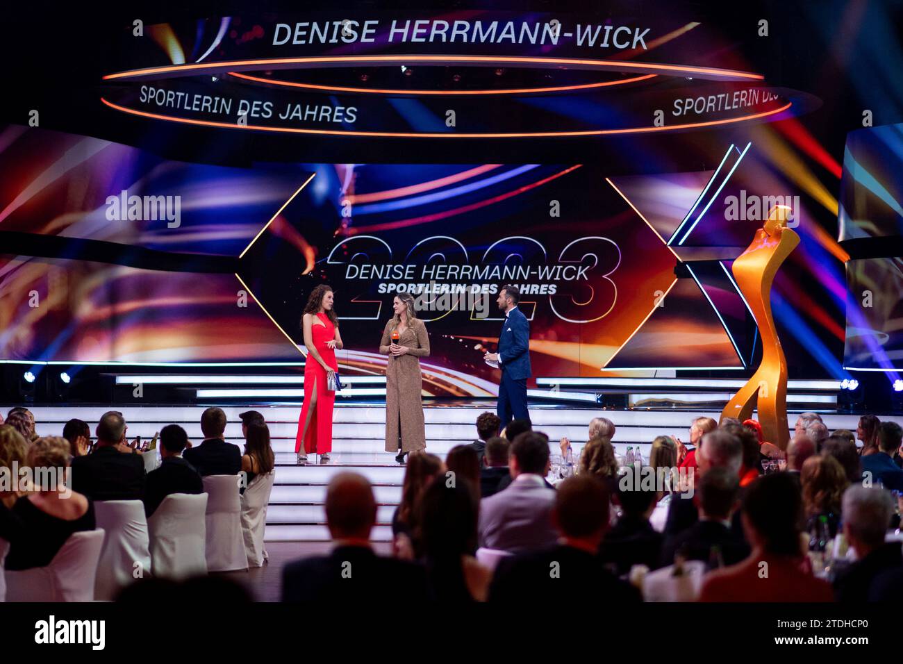 Lena Kesting (ZDF Moderatorin), Denise Herrmann-Wick (Biathlon), Sven ...