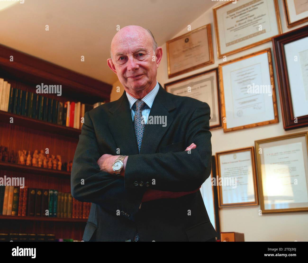 Madrid, 04.11.2003. Ricardo Díez Hochleitner. Foto: Ernesto Agudo. Archdc. Quelle: Album/Archivo ...