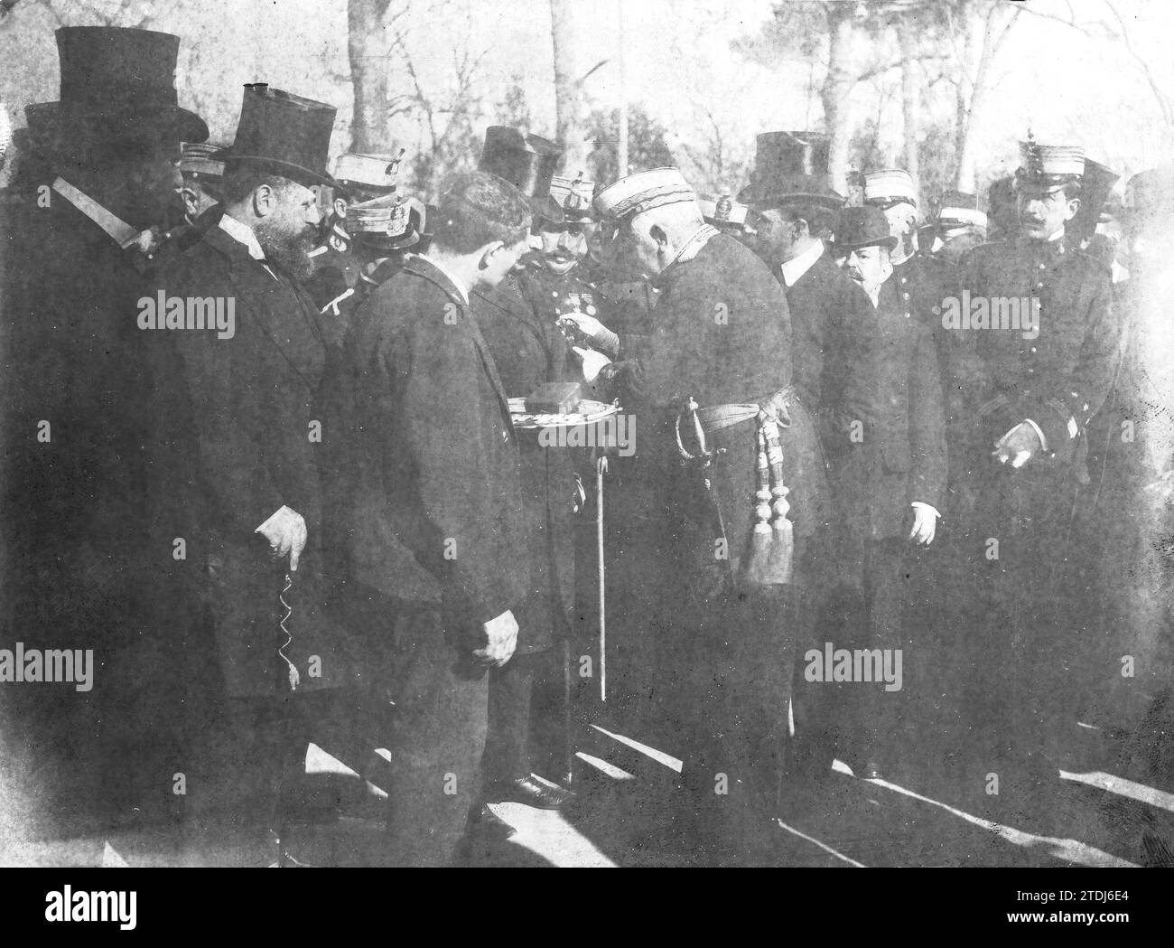 03/10/1907. Verdiente Belohnung. Sevilla. Der Hauptmann, Mr. Delgado ...