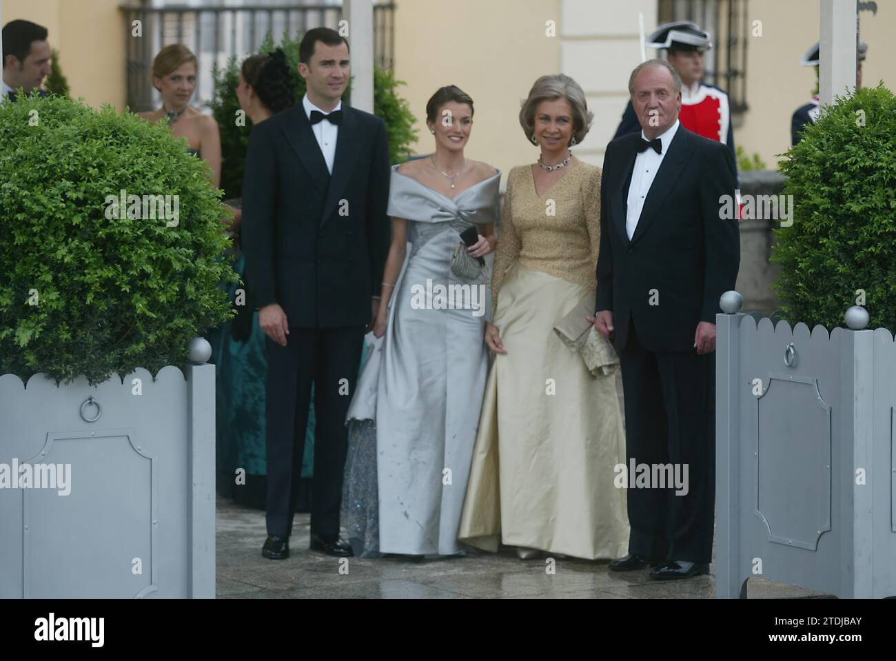 Madrid 05-21-2004 Offizieller Empfang im Palacio del Pardo anlässlich ...