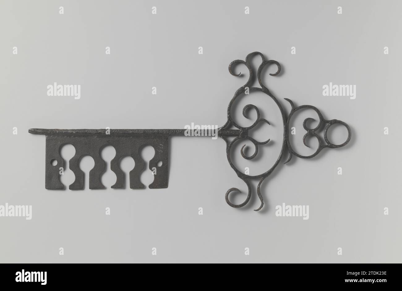 Schlüssel, ca. 1800 - c. 1900 Schlüssel für ein Zeichen. Der Griff besteht aus einer großen C ...