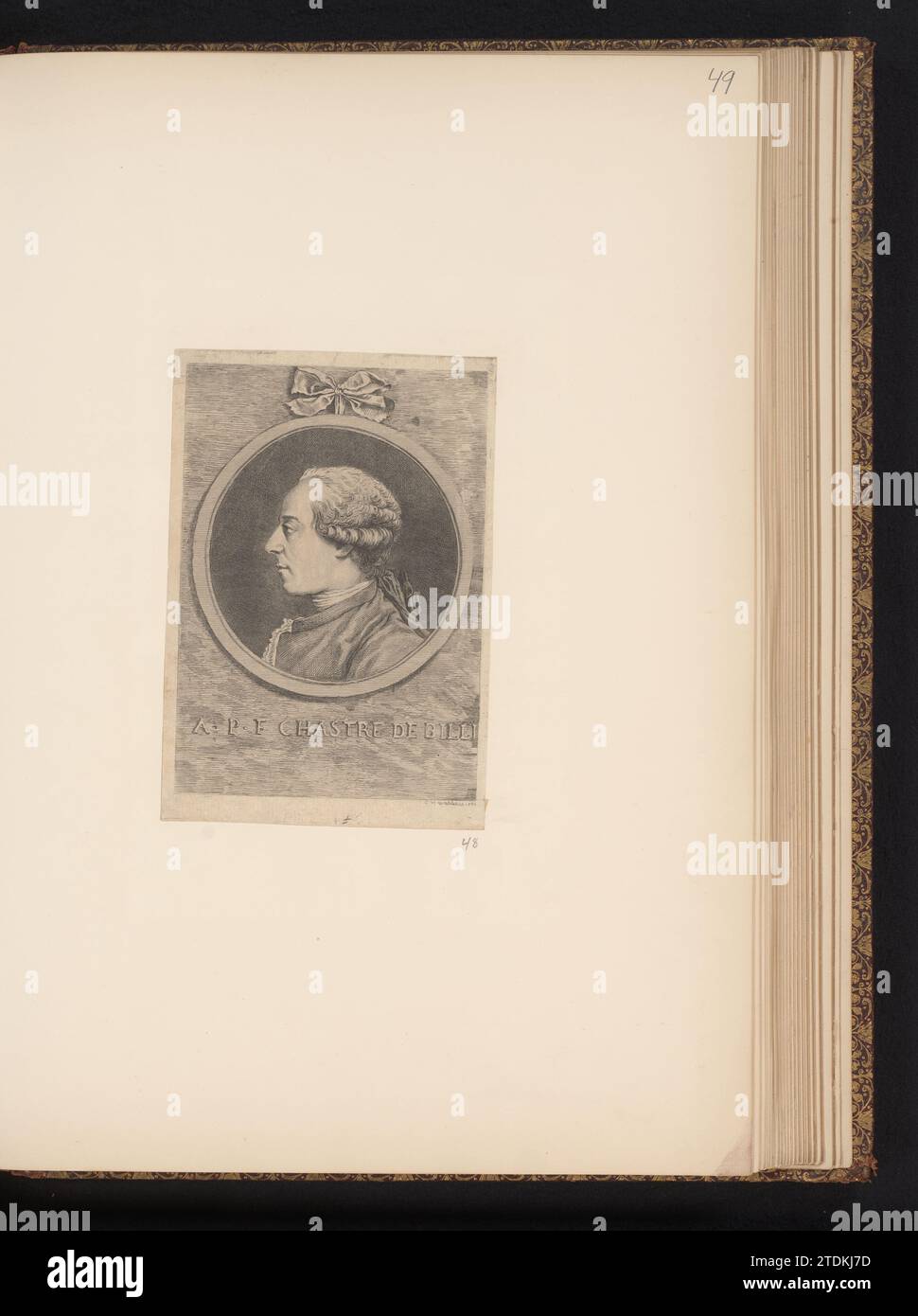 Portret van Armand Pierre Francois de Chastre de Billy, Claude Henri ...