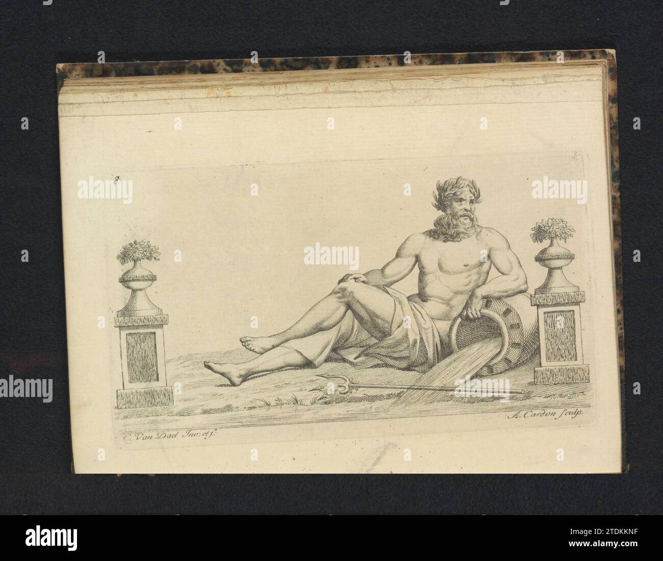 Riviergod, Antoine Alexandre Joseph Cardon, nach Guillaume Roefs, 1772 ...