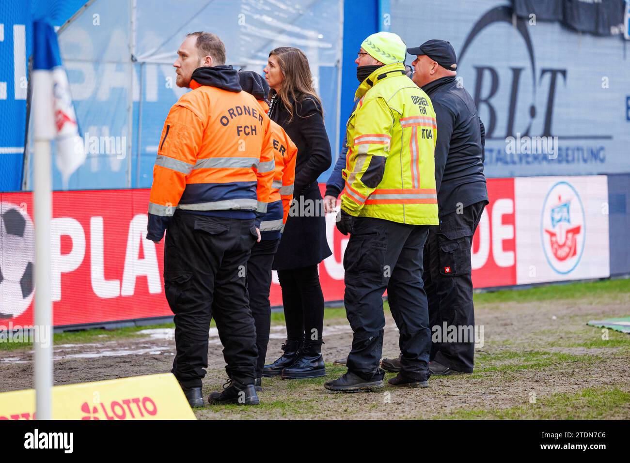 firo: 10.12.2023, Fußball, 1. Liga, 1. Bundesliga, Saison 2023/2024, FC Hansa Rostock - FC ...