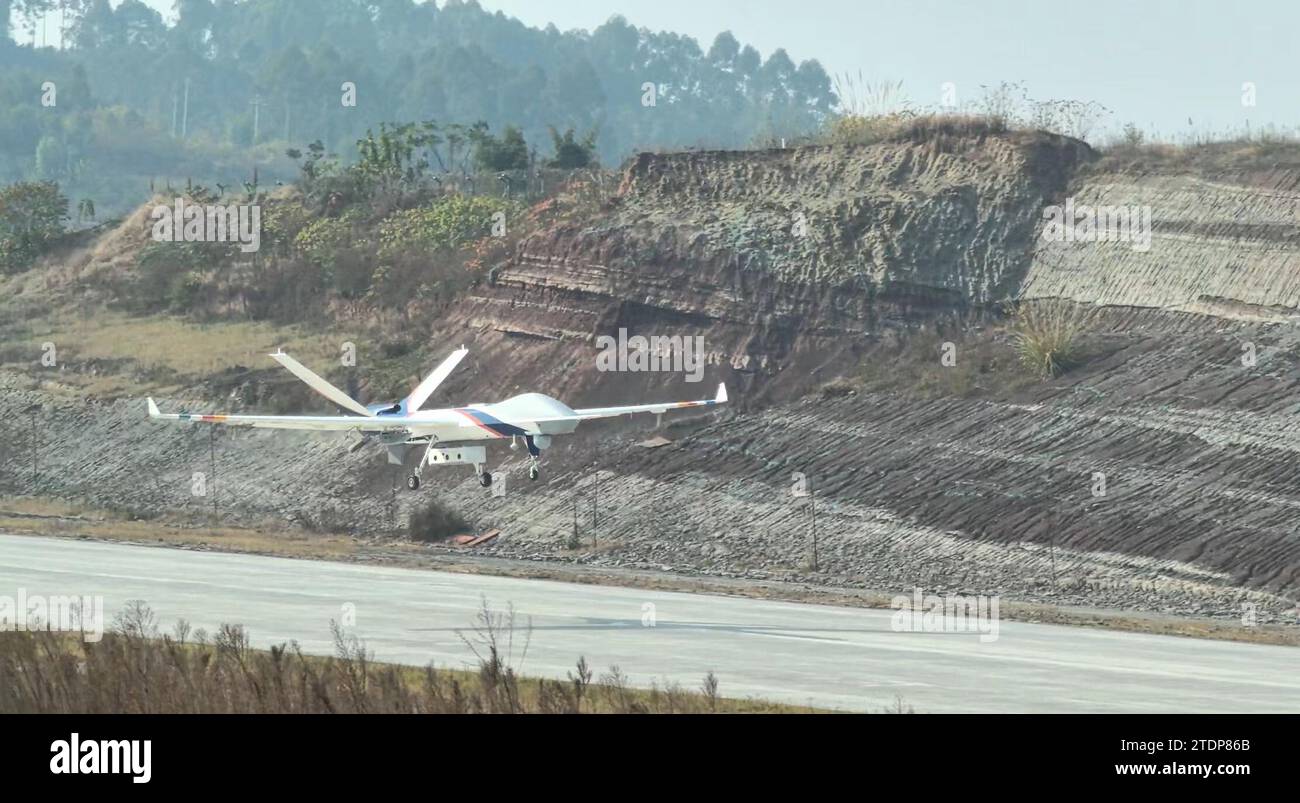 Zigong, China. Dezember 2023. Dieses am 19. Dezember 2023 aufgenommene ...