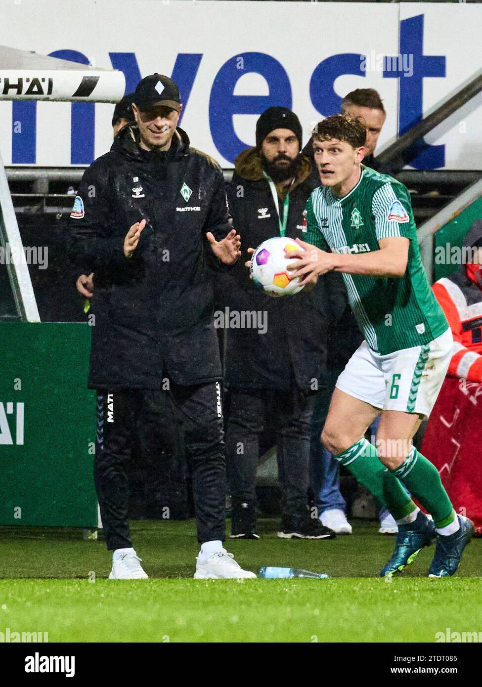 Bremen, Deutschland. Dezember 2023. OLE Werner (SV Werder Bremen ...