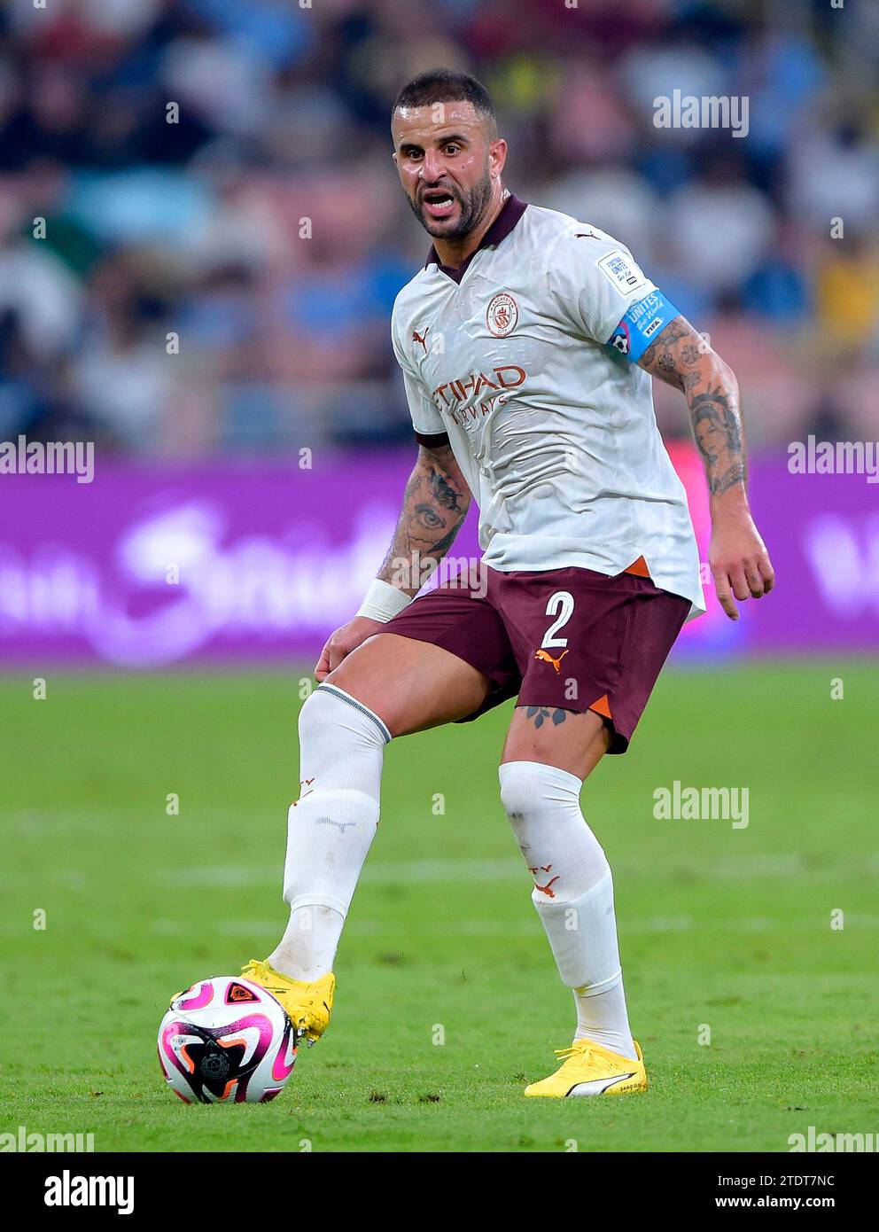 Kyle Walker aus Manchester City beim Halbfinalspiel der FIFA ...