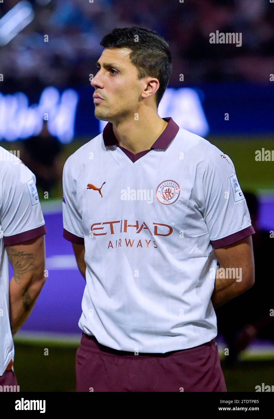 Rodri aus Manchester City vor dem Halbfinalspiel der FIFA Fussball ...