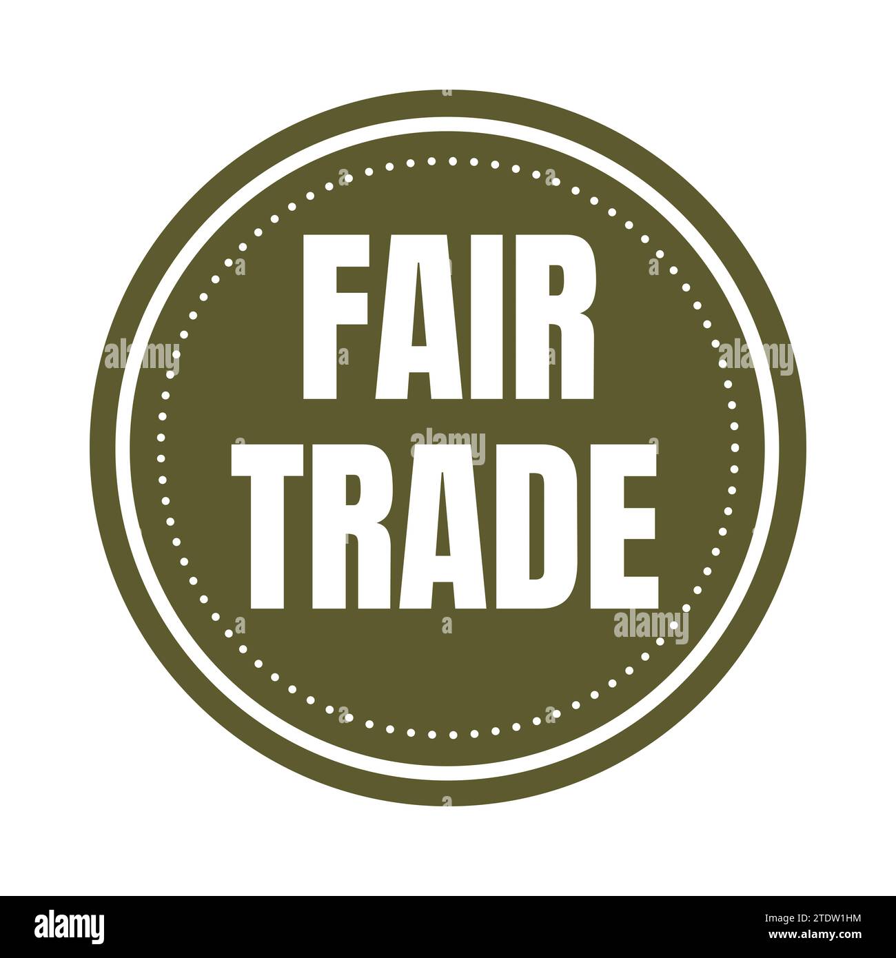 Fairtrade symbol logo Ausgeschnittene Stockfotos und -bilder - Alamy