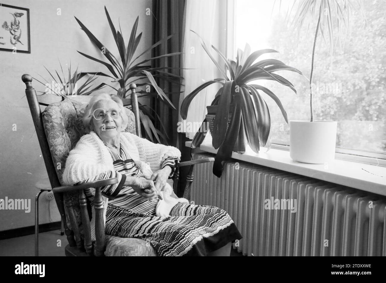 Mrs. Ruigrok 100 Jahre im Renalda-Haus, hundertjährige, 100 Jahre ...
