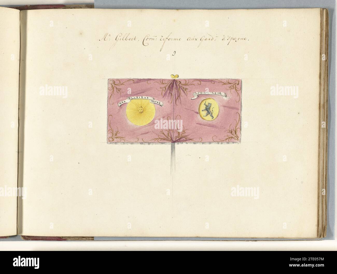 Frans Standard eroberte in der Schlacht von Malplaquet, 1709, 1713 bis ...