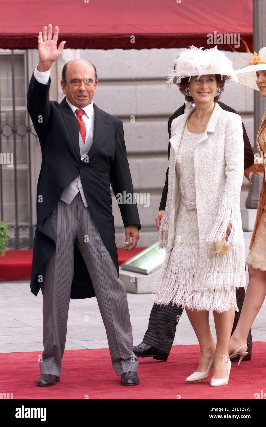Madrid. 22.5,2004. Hochzeit von Prinz Felipe mit Mrs. Letizia Ortiz ...