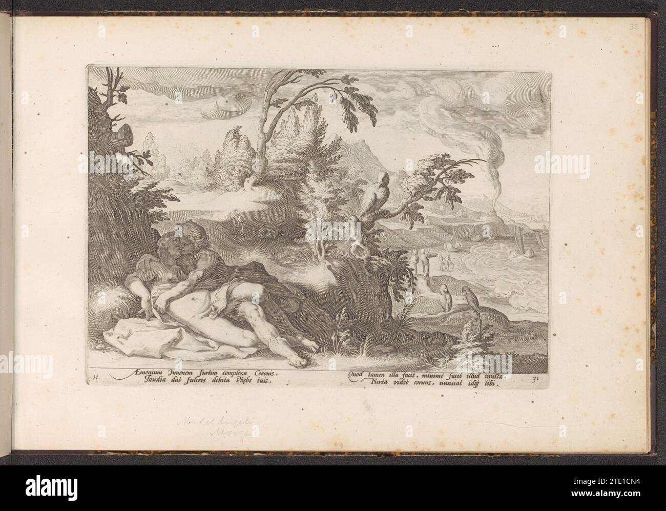 Corvus erwischte das Mädchen Coronis, 1728 de Witte RAAF Corvus ist auf ...