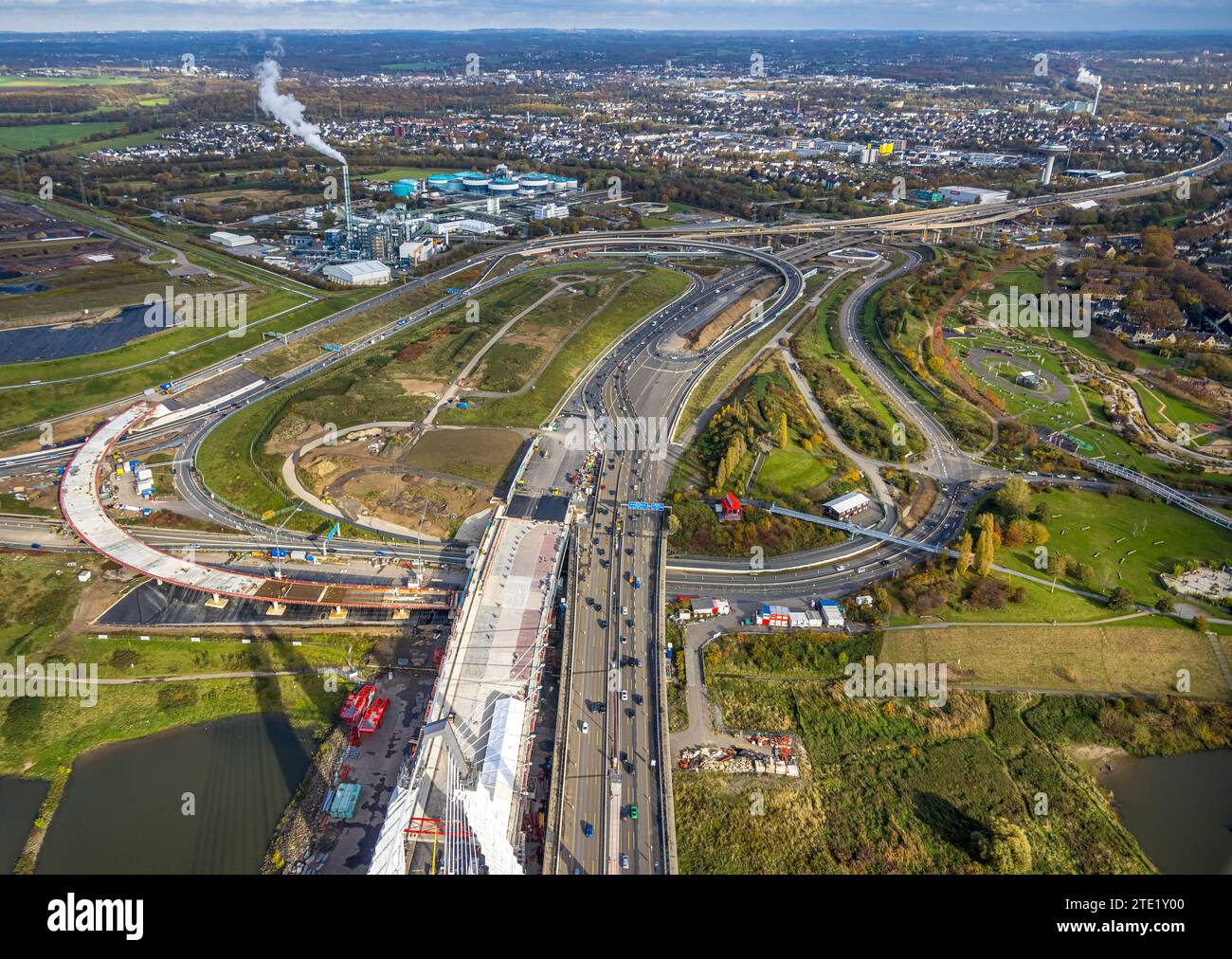 Rheinbrücke leverkusen baustelle -Fotos und -Bildmaterial in hoher Auflösung – Alamy