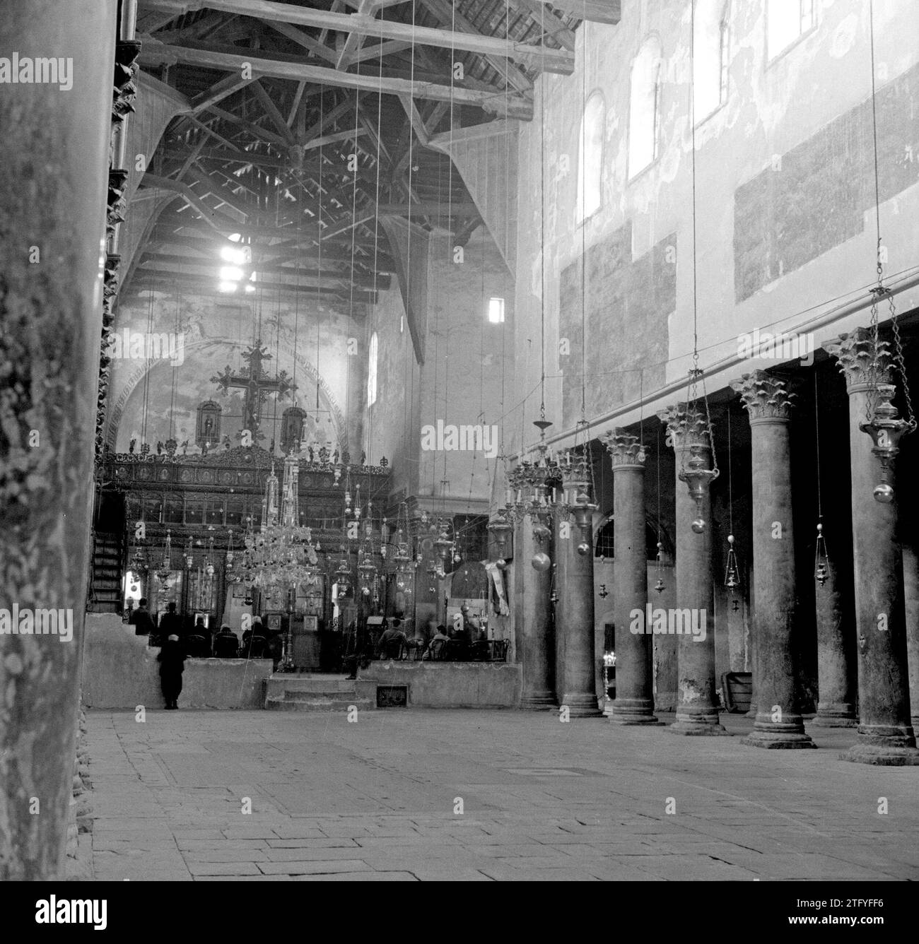 Krippe in bethlehem Schwarzweiß-Stockfotos und -bilder - Alamy