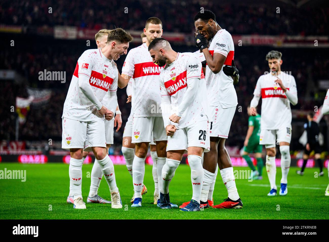 20. Dezember 2023, Baden-Württemberg, Stuttgart: Fußball: Bundesliga, VfB Stuttgart - FC ...