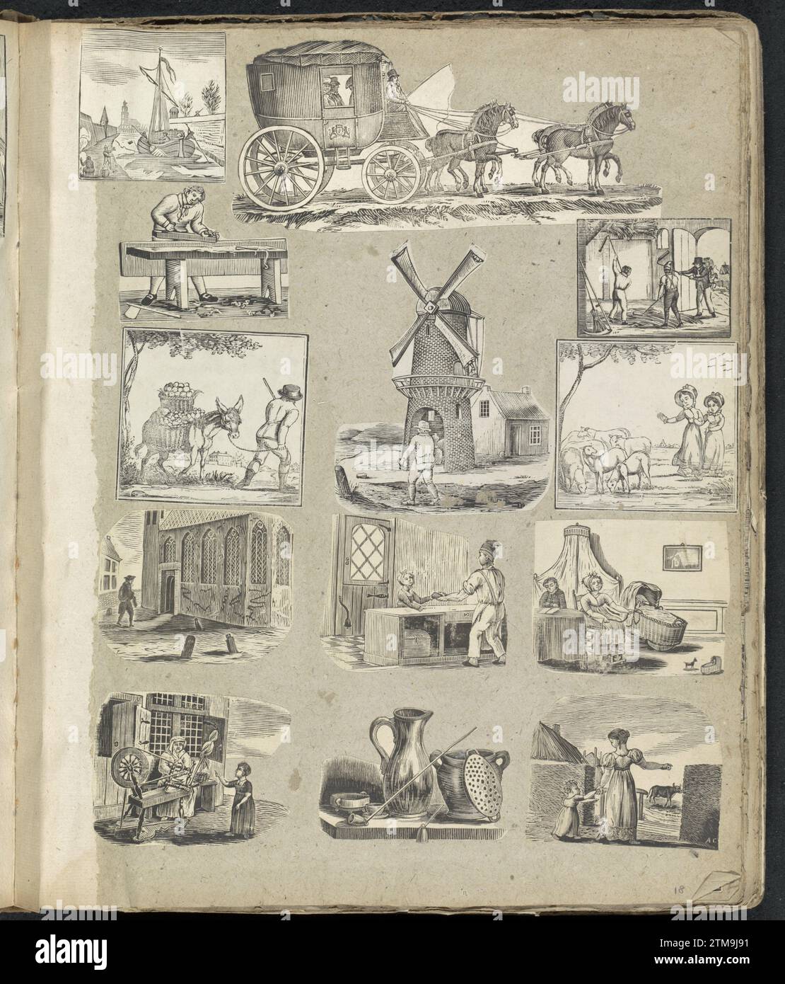 Album Magazin mit verschiedenen Aufführungen, Album Magazin 1814 - 1869 ...