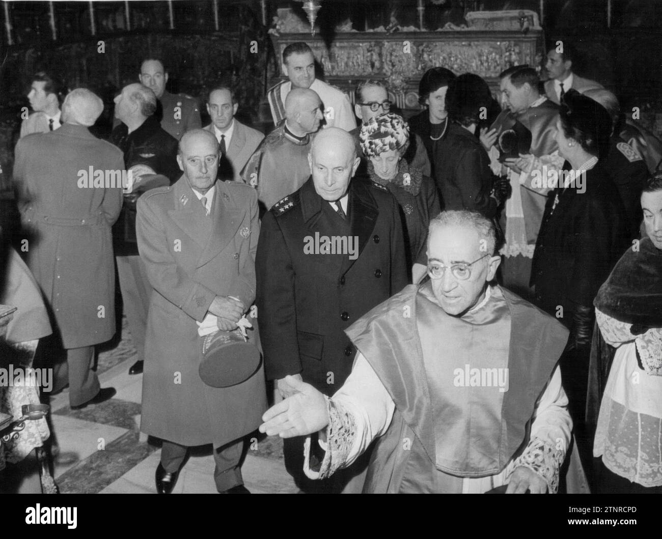 11/23/1961. Aufenthalt des Präsidenten der Republik Portugal in Madrid ...
