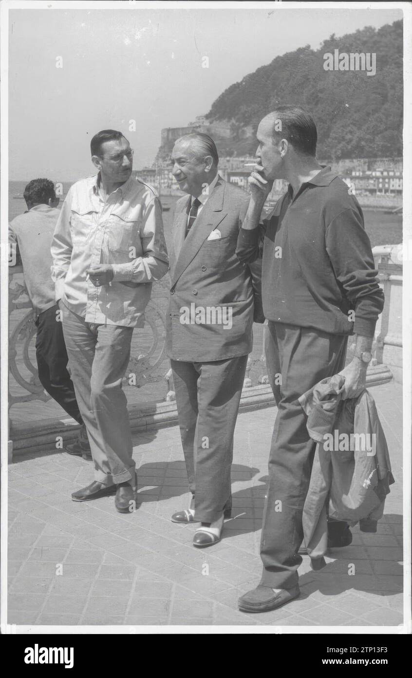 12/31/1961. Don José Berruezo, Präsident des Presseverbandes von San ...