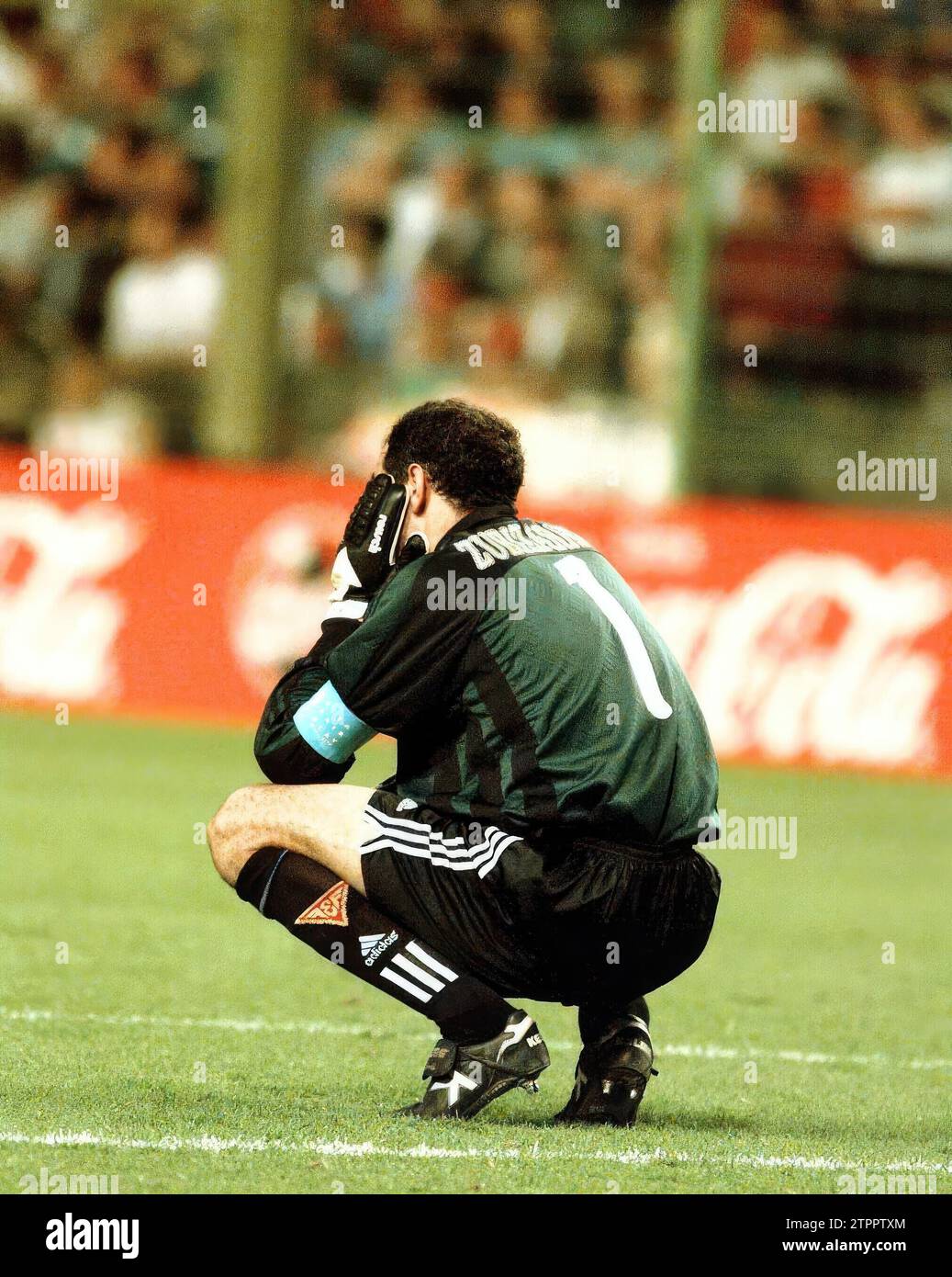 Linse (Frankreich), 24.06.1998. Die erste Runde der Fußball ...