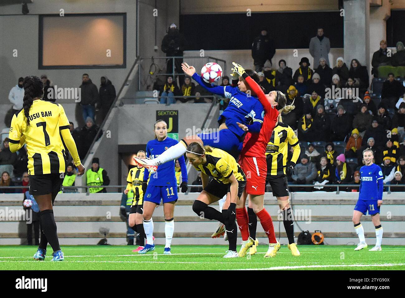 Göteborg, Schweden. Dezember 2023. Hisingen Arena, Göteborg, Schweden ...