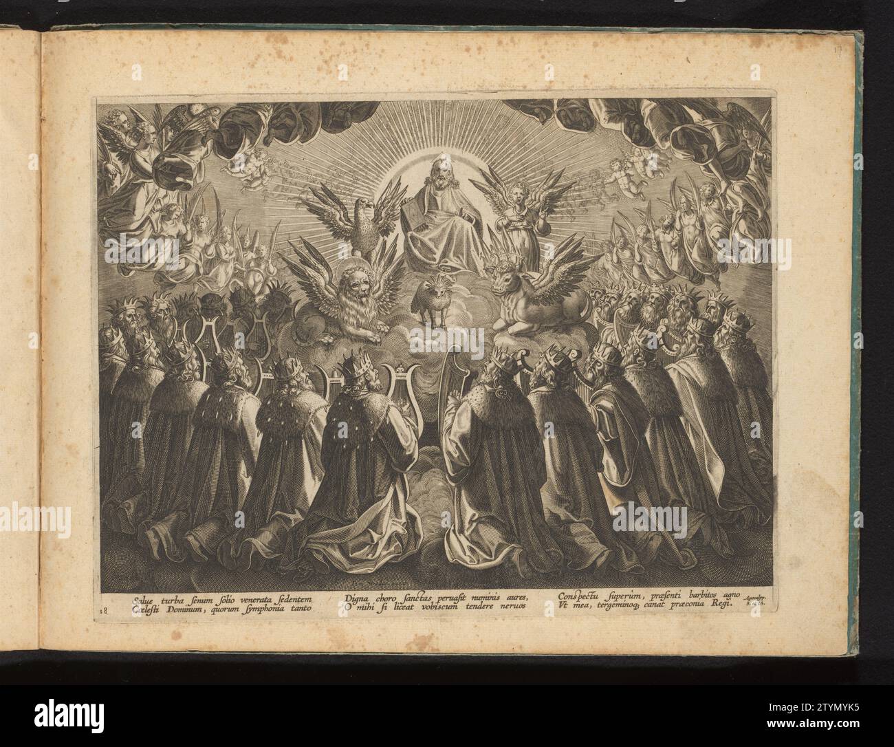 Anbetung Gottes und Het Lam, 1587 – 1592 Gott der Vater sitzt auf einer ...