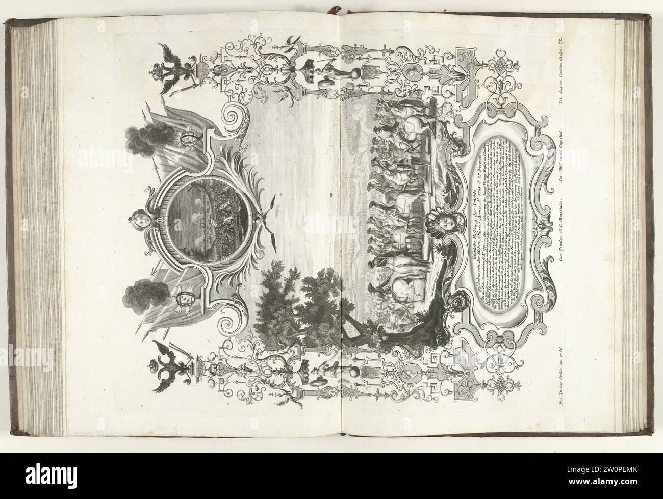 Überquerung der Schelde durch die Alliierten, 1708, 1712 – 1715 ...