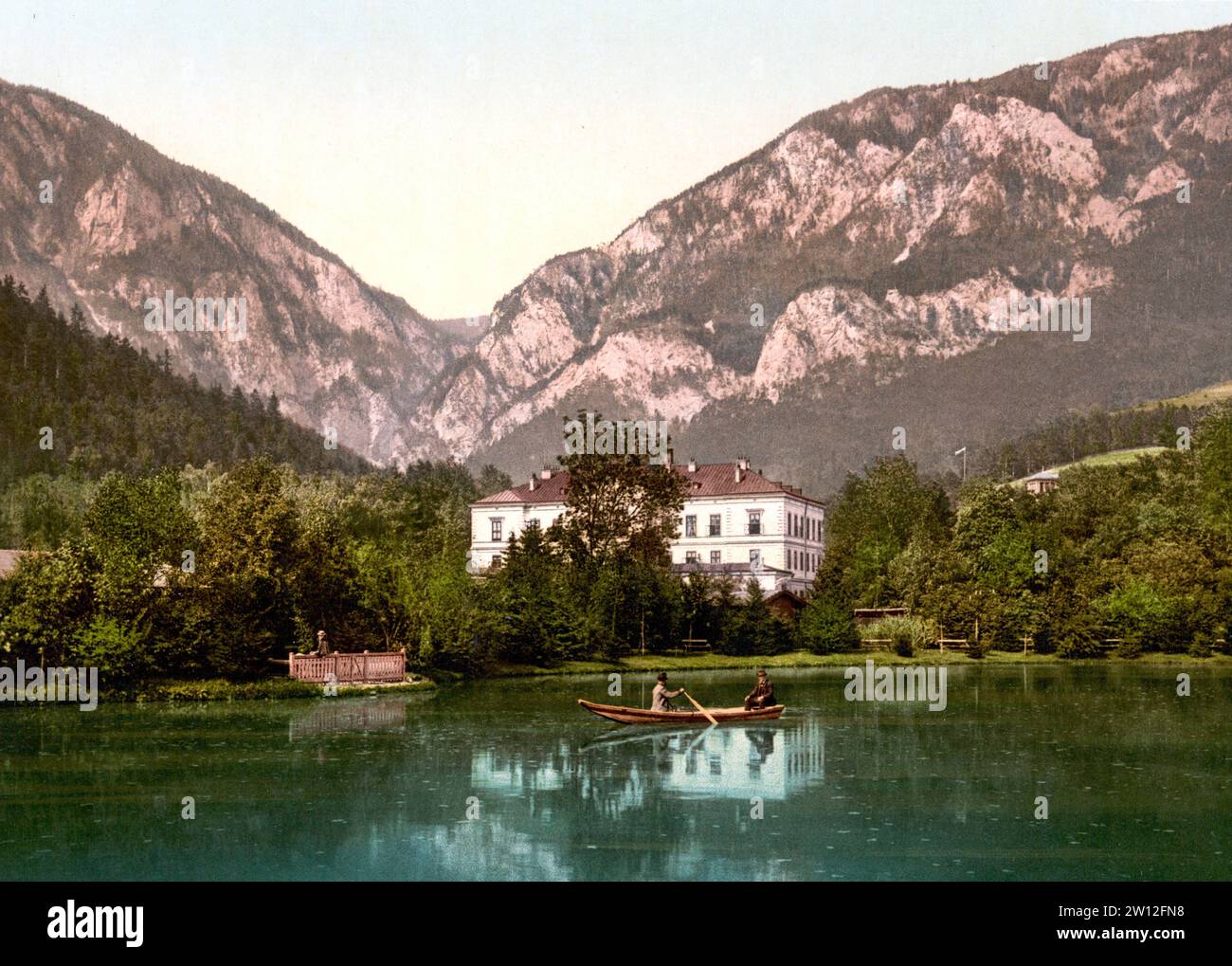 Das Springhaus, Brunnenhaus, in Reichenau an der Rax ist eine an den ...