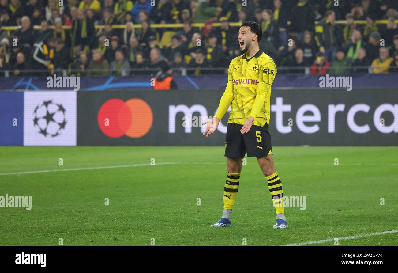 Dortmund, Deutschland. Dezember 2023. firo: 13.12.2023, Fußball, UEFA ...