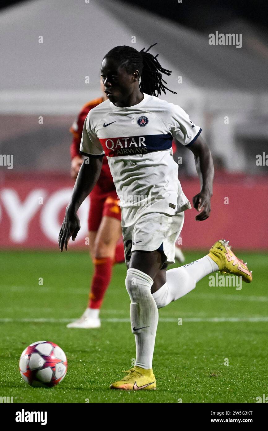 Tabitha Chawinga aus Paris Saint Germain im Spiel während des ...