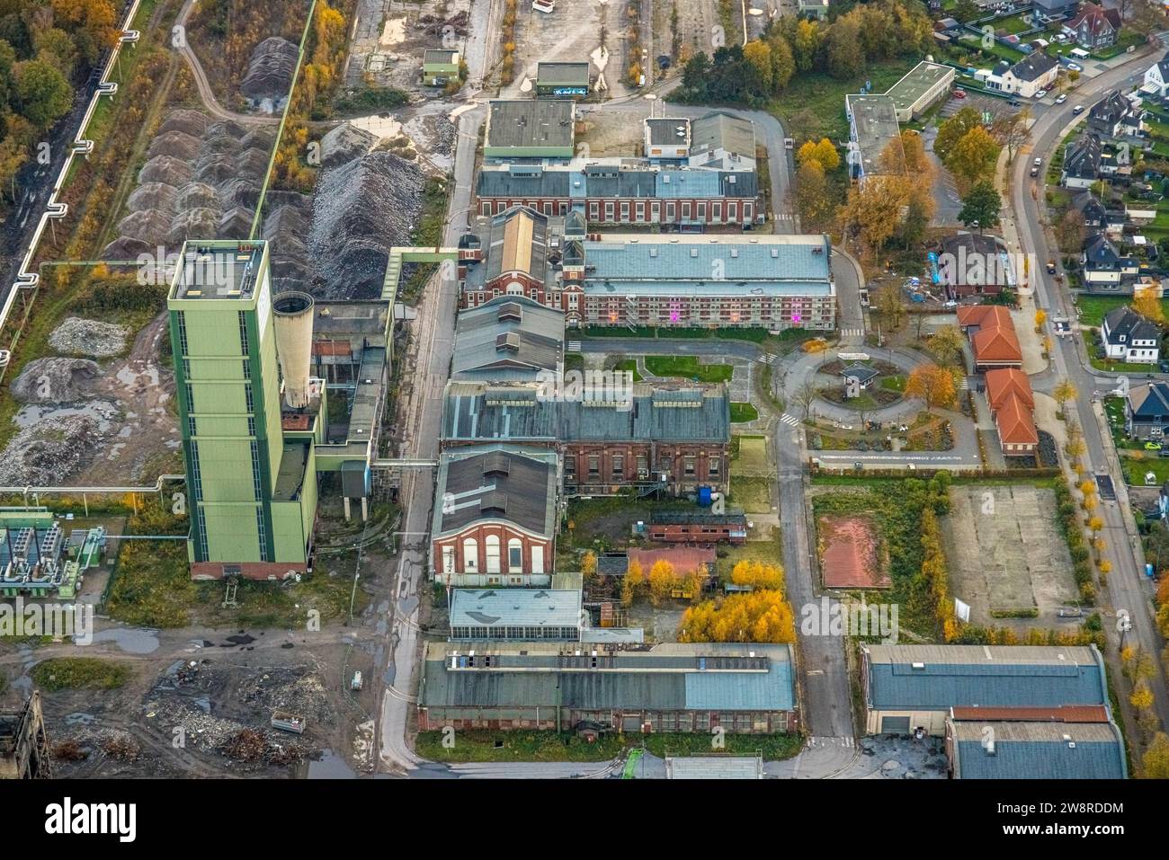 Aus der Vogelperspektive, ehemaliges DSK Lippe Westerholt Bergwerk ...