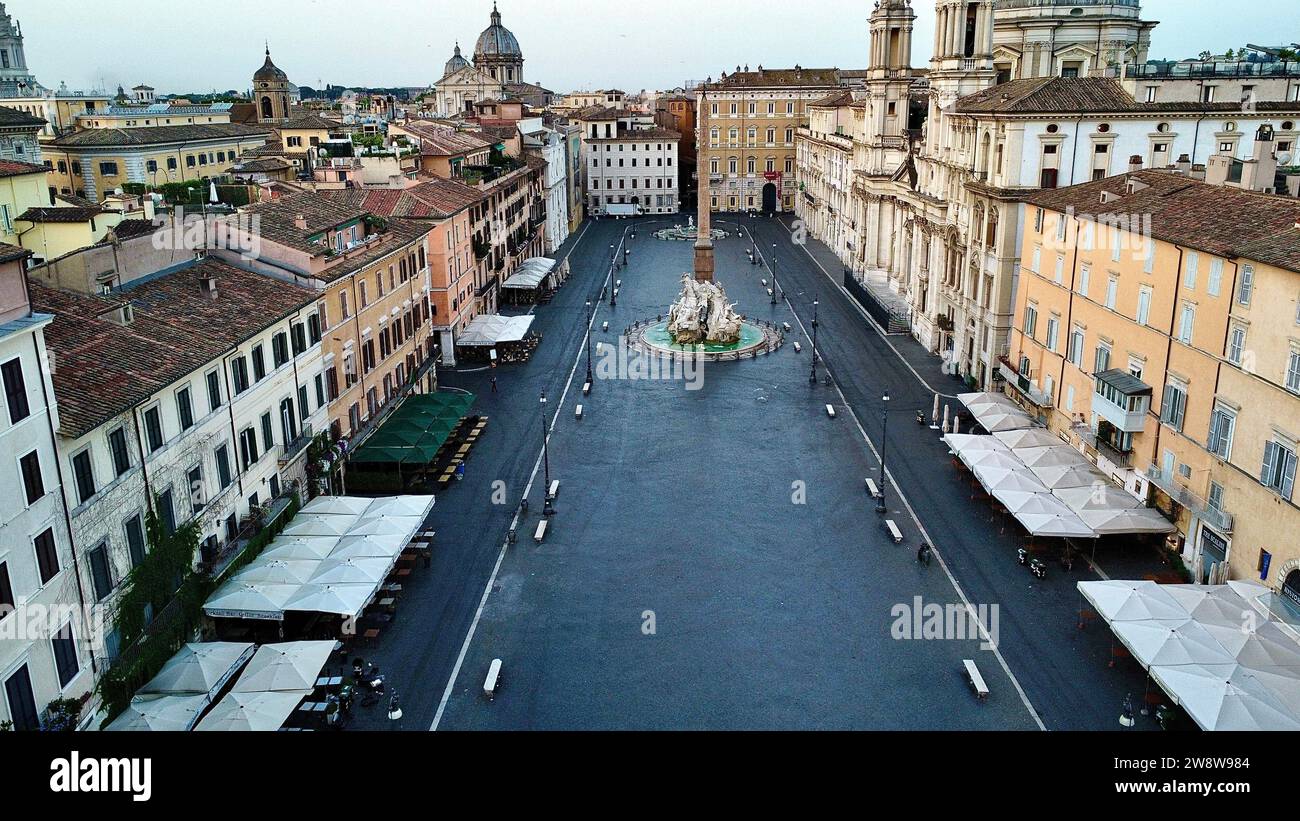 Luftaufnahme der piazza navona -Fotos und -Bildmaterial in hoher ...