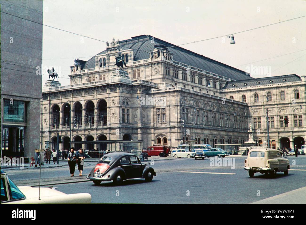 Wien Österreich, 20231201, Aufnahme ca. 1958, Wien, Oper, Staatsoper ...