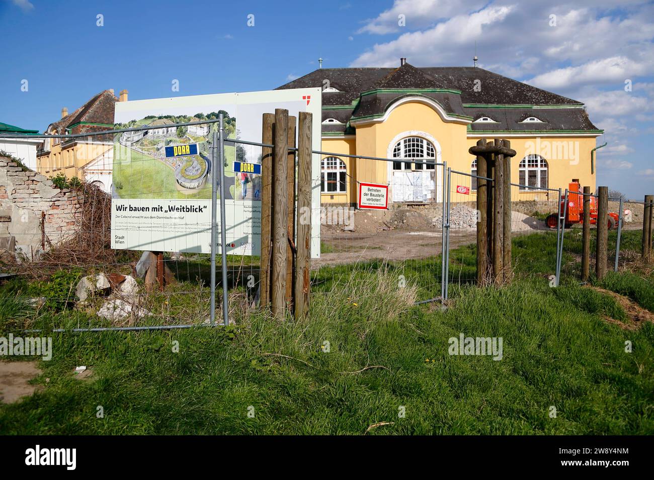Baustart für Weitsicht COBENZL Schloss - Restaurant COBENZL ...