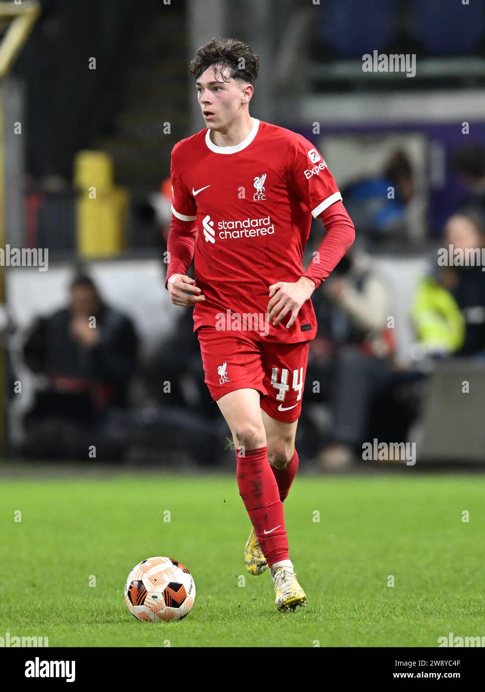 BRÜSSEL - Luke Chambers von Liverpool FC während der UEFA Europa League ...