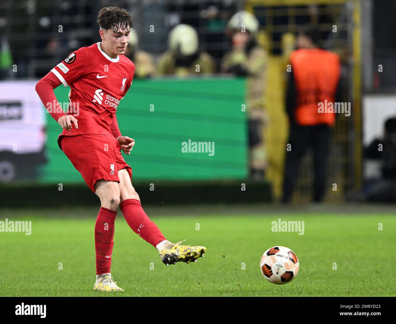BRÜSSEL - Luke Chambers von Liverpool FC während der UEFA Europa League ...