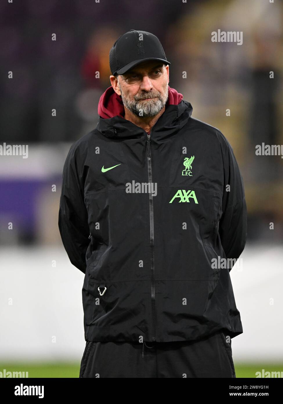 BRÜSSEL: Trainer Jurgen Klopp beim Spiel der Gruppe E zwischen R. Union Sint Gillis und ...