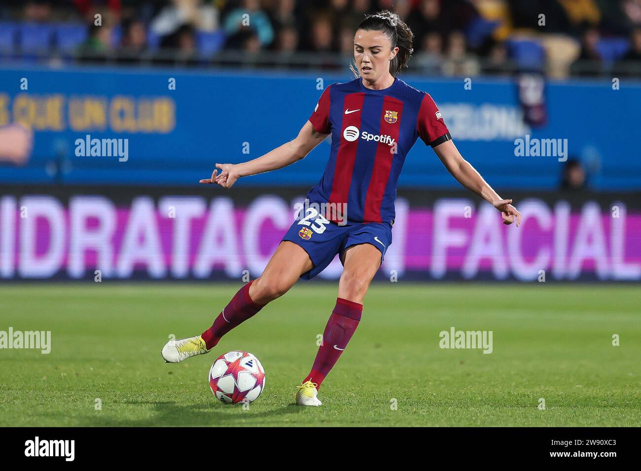 Barcelona, Spanien. Dezember 2023. Ingrid Engen (23) vom FC Barcelona ...